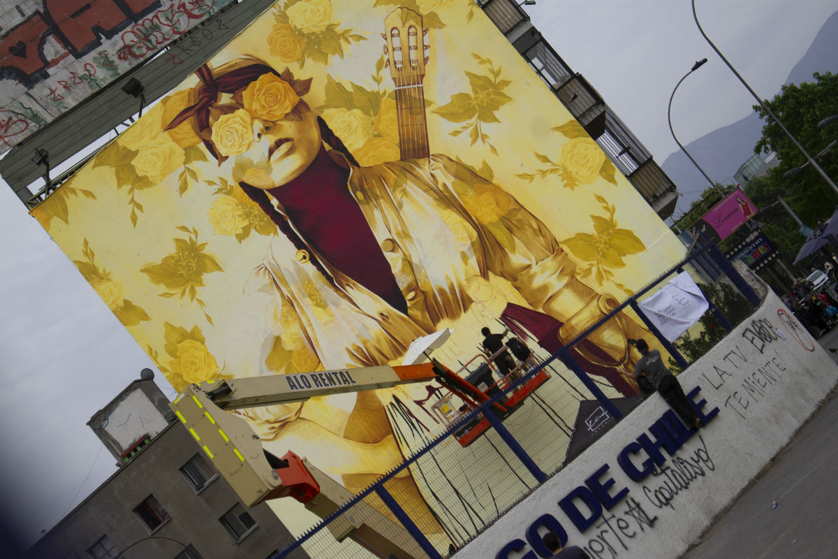 «Primavera Insurrecta» el nuevo mural de INTI retrata el estallido ...